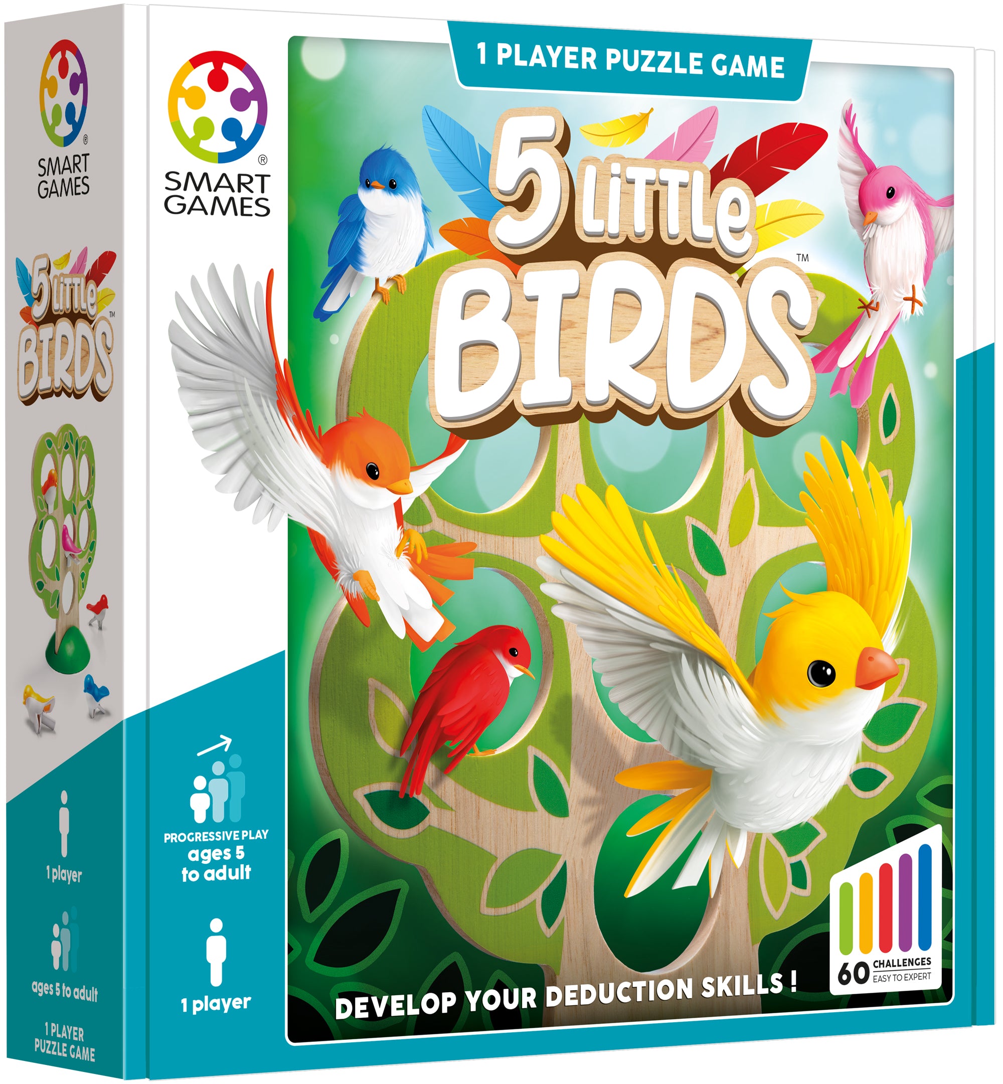 Smart Games 5 Little Birds — Logic Puzzle Game | KLUG Toys Dubai, UAE ...