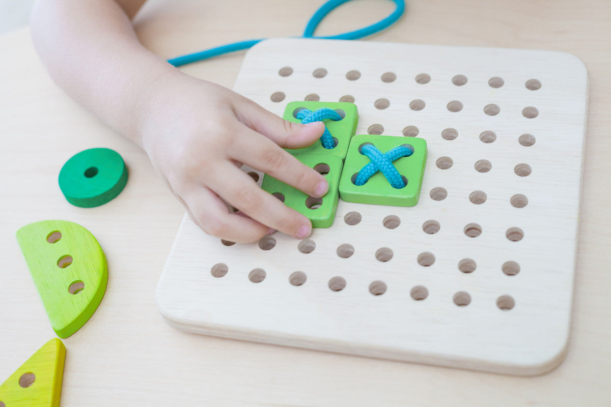 Lacing Board, PlanToys | klugtoys.com | Dubai, UAE – Klug Educational ...