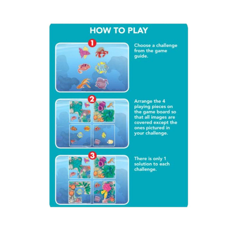 Smart Games Coral Reef Magnetic Travel Game | klugtoys.com | Dubai, UAE ...